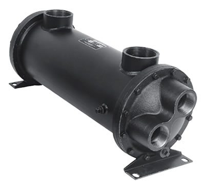 Four Pass Heat Exchanger for Injection Molding